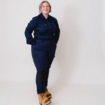 Tradie Ladies Utility Cargo Pants | GREEN HIP | SKNY Flex – Green Hip ...